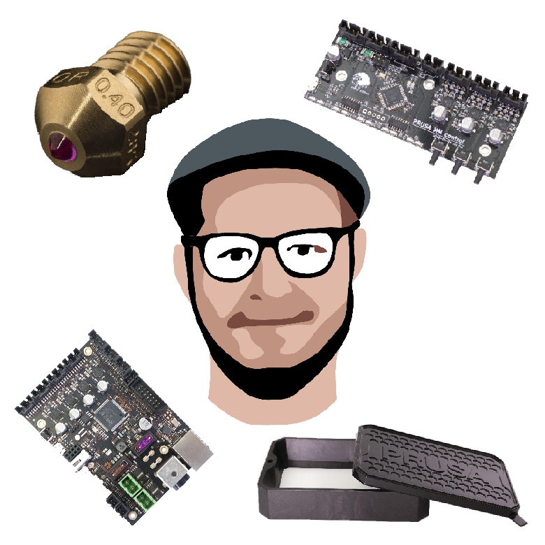 Prusa Reservedele til 3D-printere